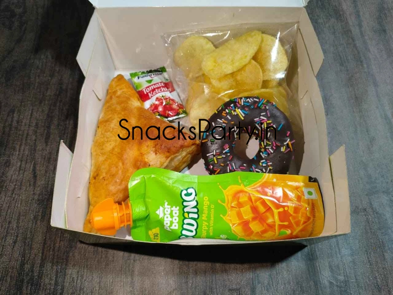 Veg Puff, Donut Combo